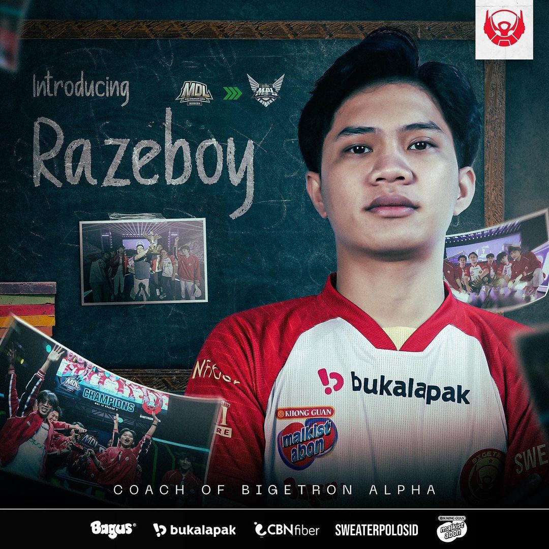 Razeboy Resmi Jadi Pelatih BTR Alpha, Auto Tsunami Trofi?