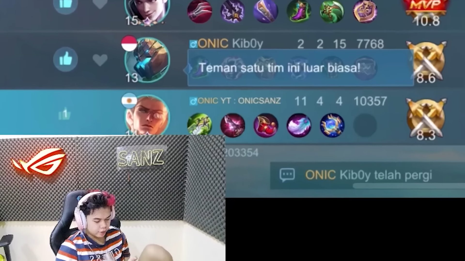 Build Natan Terbaru Usai Patch Ala ONIC Sanz, Auto Savage!