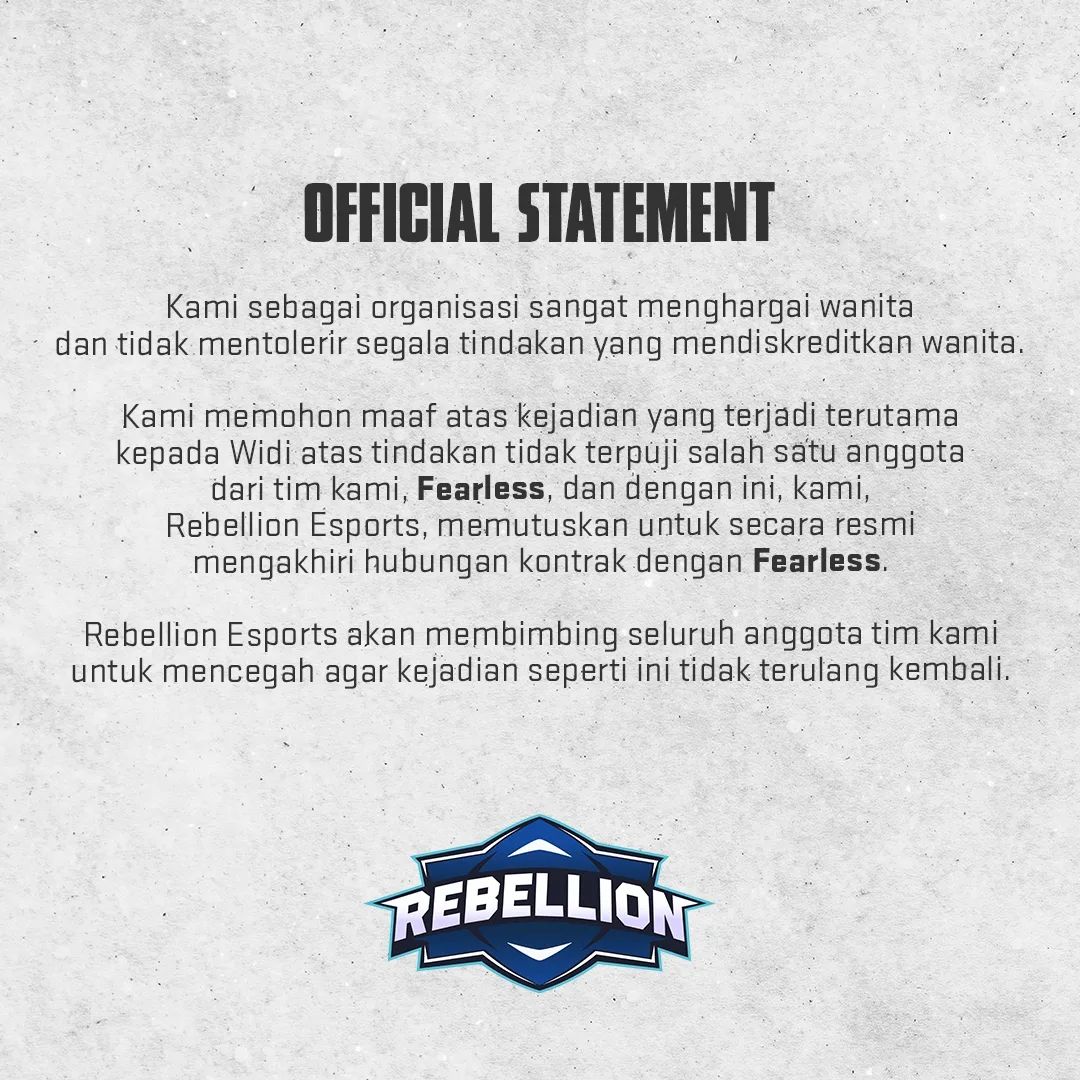 Kronologi Lengkap Kasus RBL Fearless, Resmi Diputus Kontrak!