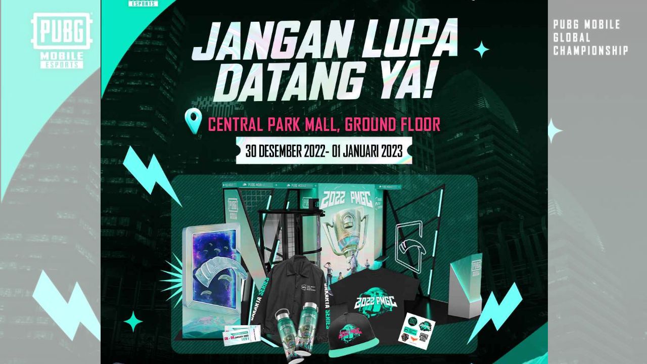 Kunjungi Booth 2022 PMGC Final dan Dapatkan Merchandise Eksklusifnya!