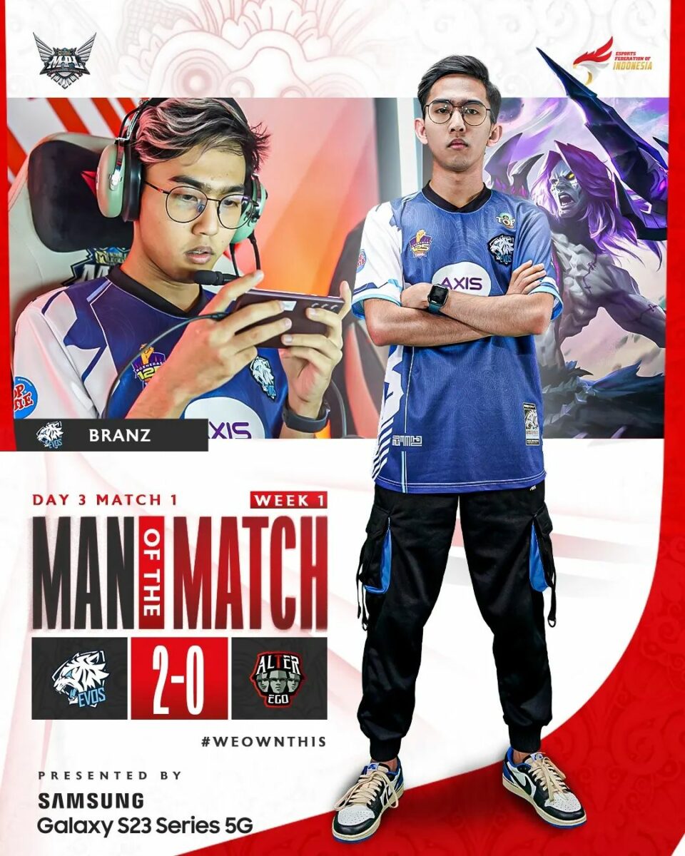 Tampil Ganas, Branz Jadi MVP MPL ID Season 11 Week 1! | SPIN