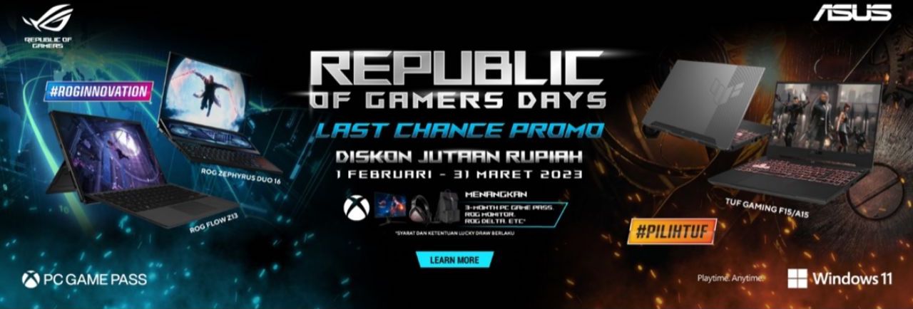 Asus ROG Innovation Goes to Campus Akan Hadir di Medan dan Yogyakarta ...