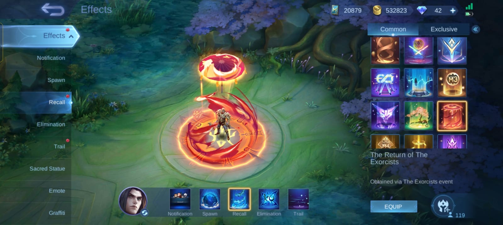 5 Efek Recall Terbaik Saat Ini di Mobile Legends Versi SPIN Esports | SPIN