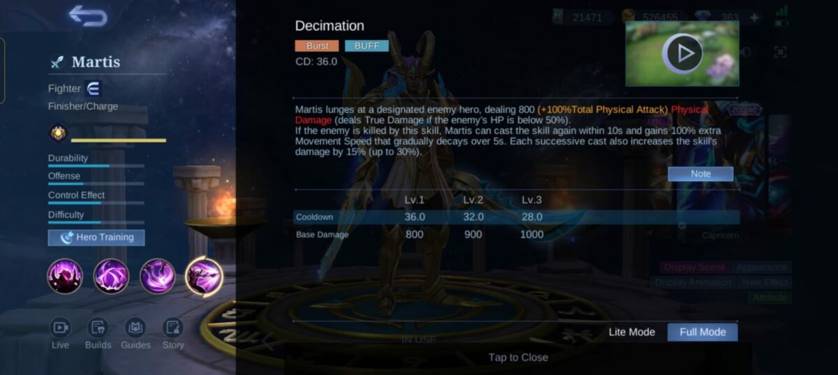 Deretan Hero Mobile Legends yang Punya True Damage, OP!