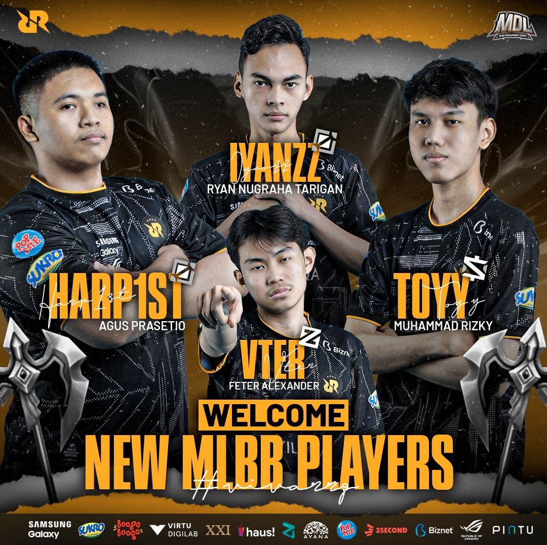 Update Transfer Mobile Legends: RRQ Datangkan 4 Pemain, Watt Farewell ...