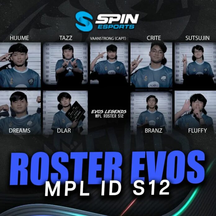 Roster EVOS Legends MPL ID S12, Ada Nama Kejutan! | SPIN