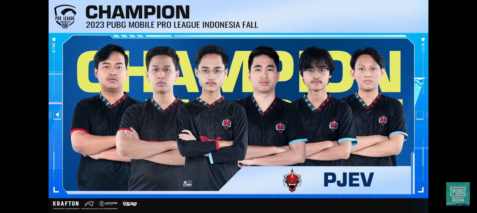 Dominan dan Tak Terkejar, PJEV jadi Juara PMPL ID Fall 2023
