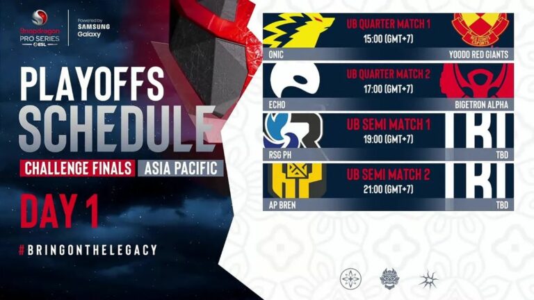 Bracket dan Jadwal Playoff ESL SPS MLBB Season 3 | SPIN