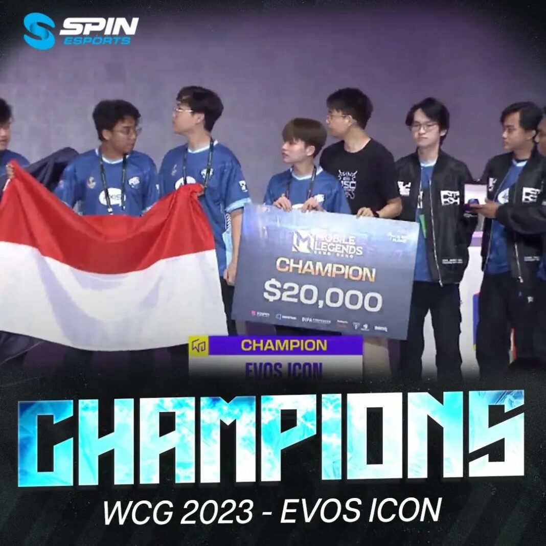 EVOS Icon Juara WCG 2023 Usai Kalahkan ECHO Proud! | SPIN
