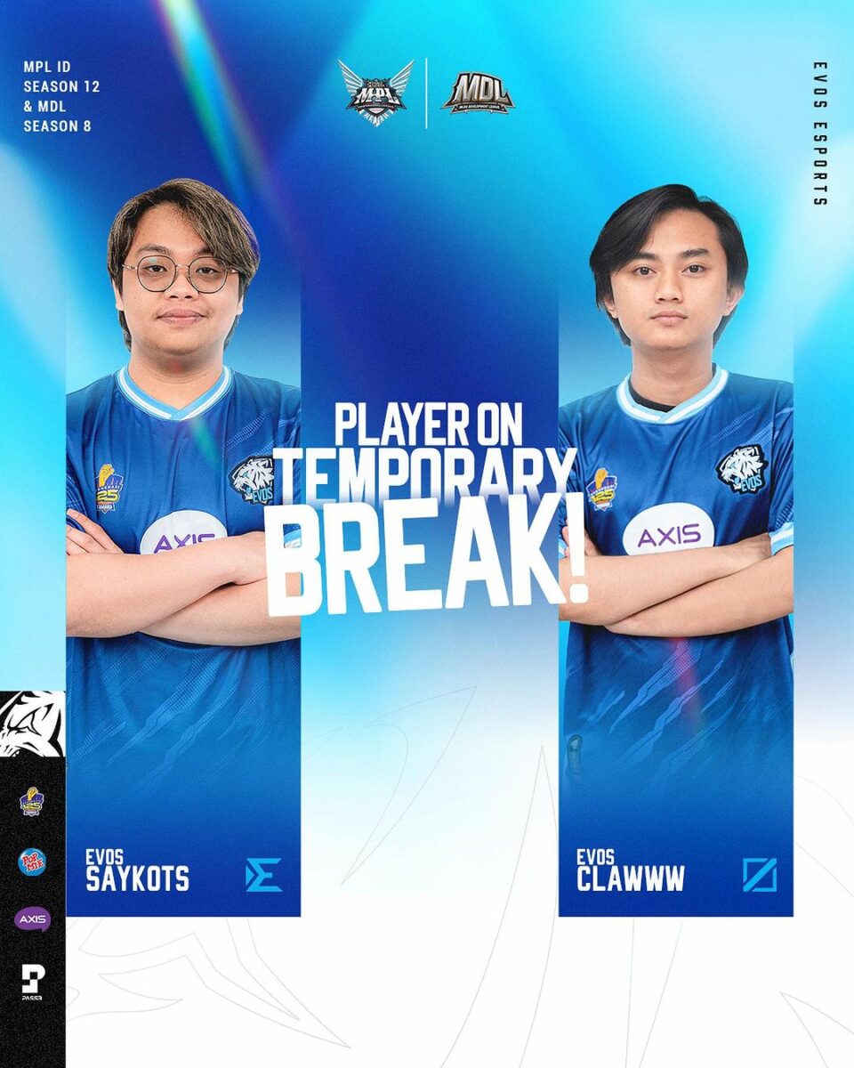 Bursa Transfer EVOS Legends MPL ID Season 12: Douma Naik ke MPL!