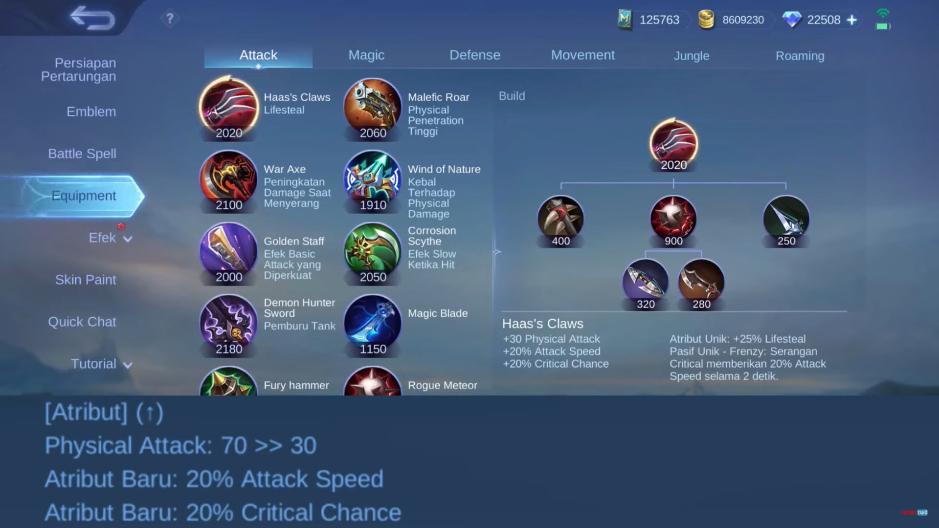 Item Haas Claw Mobile Legends di Buff, Jadi Makin OP! | SPIN