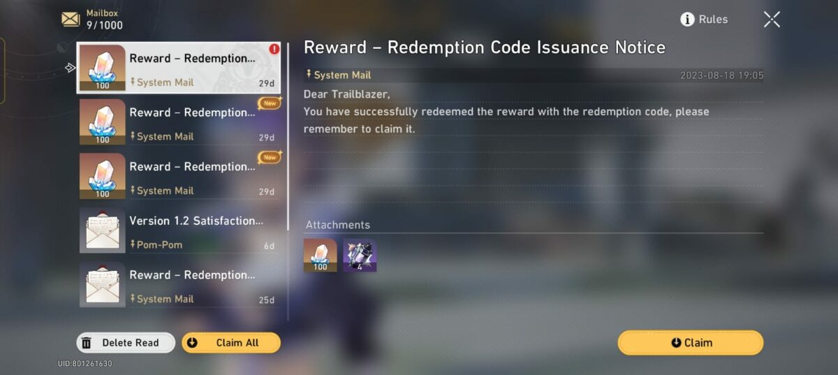 Kode Redeem HSR 300 Stellar Jades Terbaru 18 Agustus 2023! | SPIN