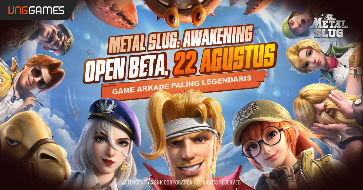 Sang Legenda Telah Kembali Open Beta Metal Slug: Awakening 22 Agustus ...