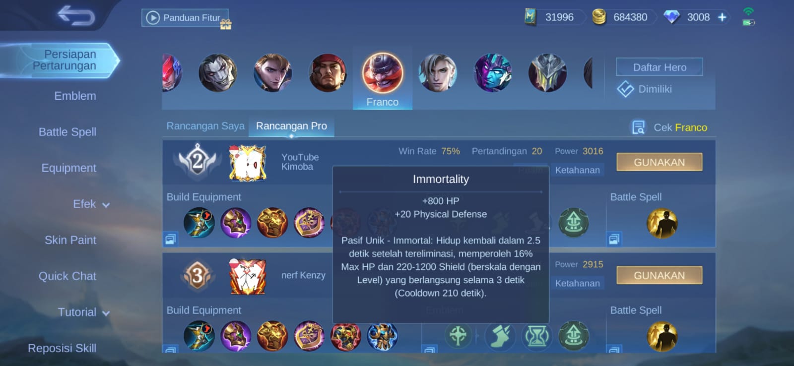 Kalau Franco Kalian Ingin Susah Mati, Maka Wajib Beli 3 Item Ini