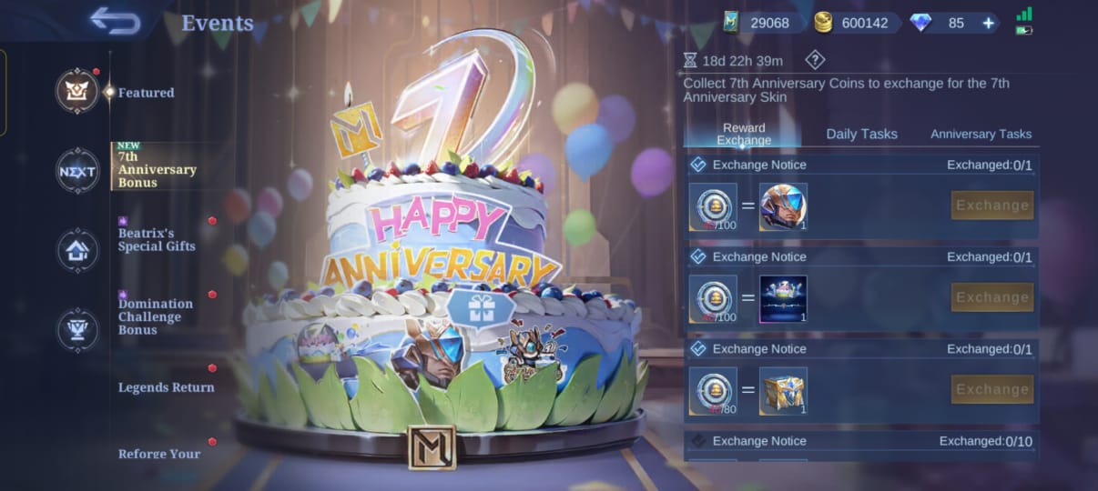 Tips Gampang Main Event Skin Anniversary Johnson MLBB | SPIN