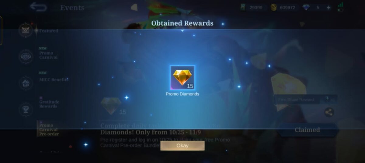 Login MLBB Hari Ini Untuk Klaim Diamond Kuning Gratis | SPIN
