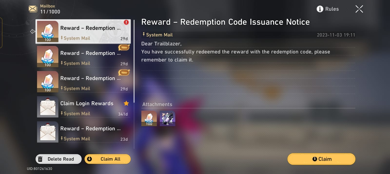 Kode Redeem HSR 300 Stellar Jades Terbaru 3 November 2023! | SPIN