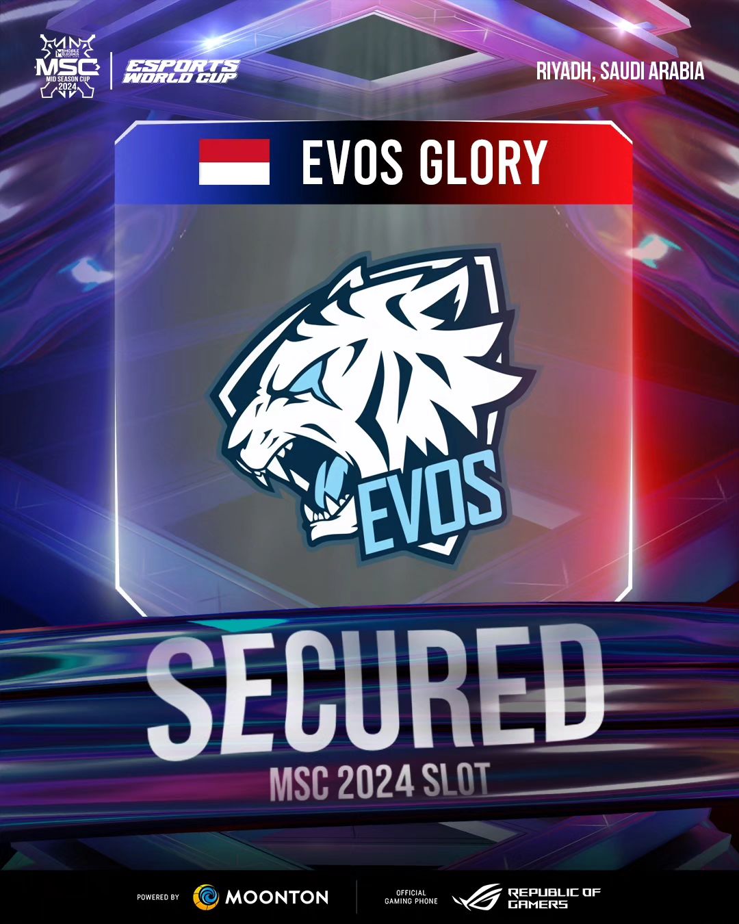 Dua Tim Indonesia Yang Bakal Bermain di MSC 2024