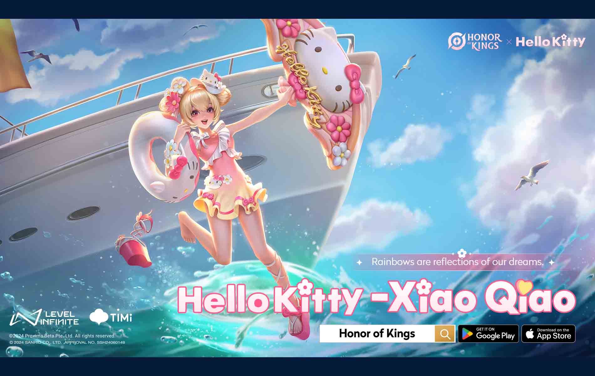 Kolaborasi Honor of Kings x Hello Kitty Resmi Hadirkan Skin Eksklusif ...