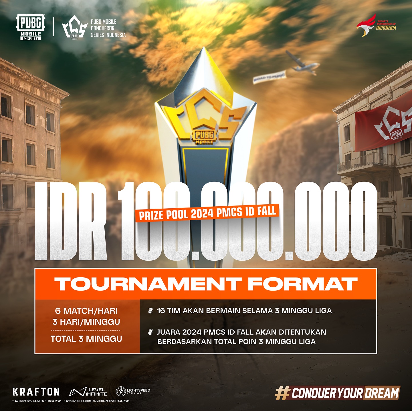 2024 PMCS ID Fall: Daftar Tim, Format, Prize Pool, Jadwal dan Cara ...