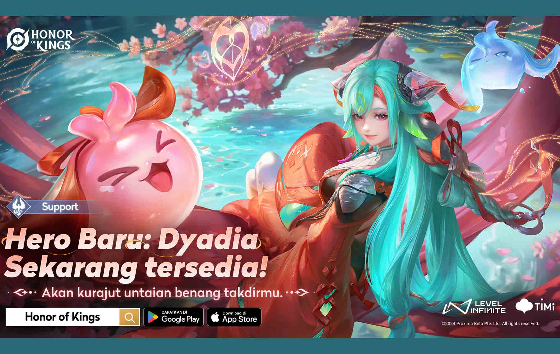 Honor Of Kings Perkenalkan Hero Baru Dyadia Melalui Update Besar ...