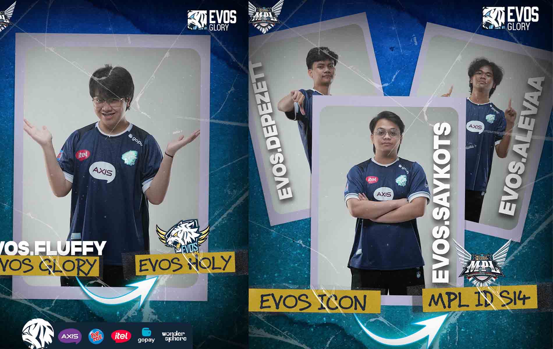 EVOS Glory Lakukan Perubahan Roster Lagi, Kali Ini Siapa Yang Naik & Turun?