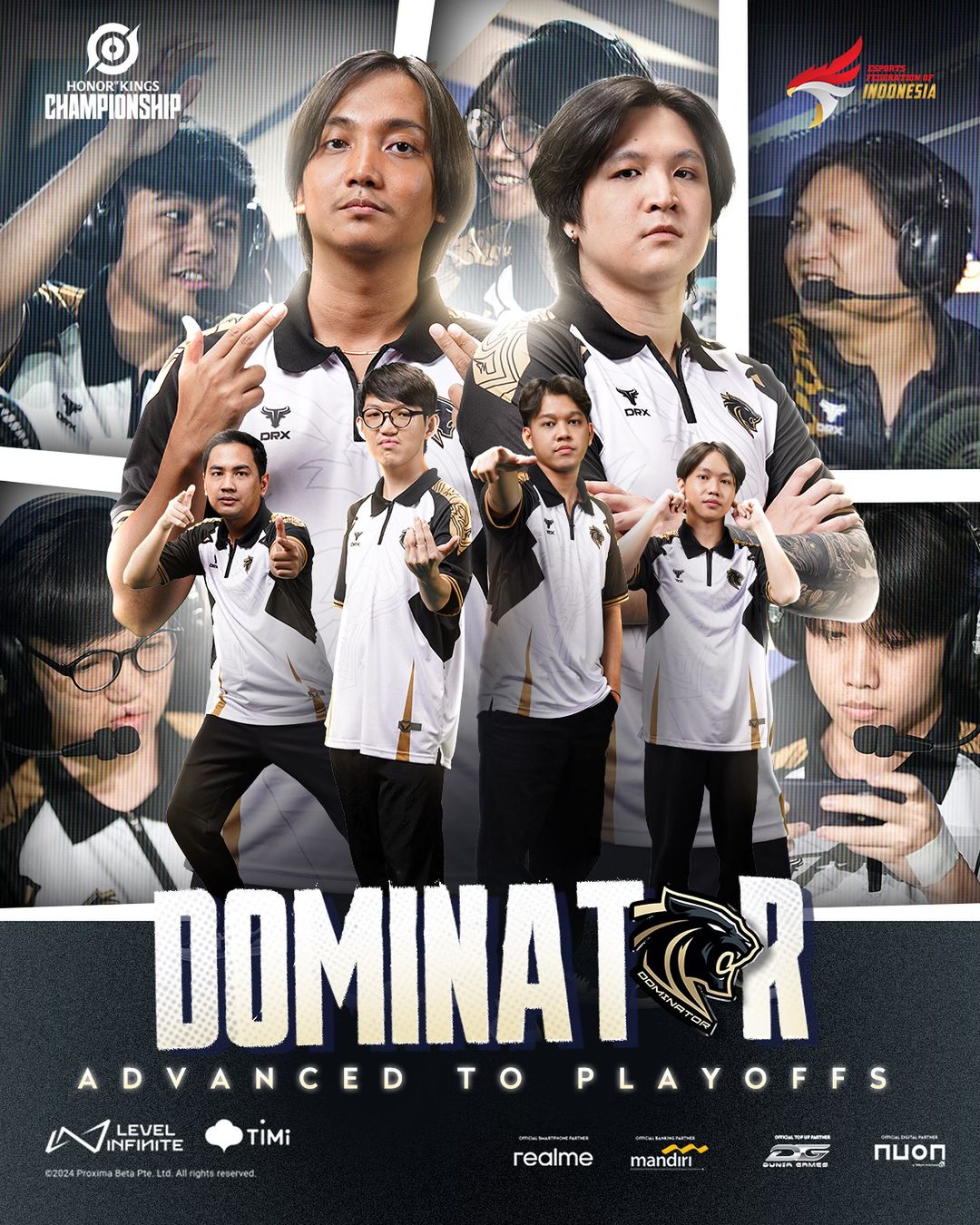 Dominator Jadi Perwakilan Indonesia Satu-satunya di Babak Knockout ...