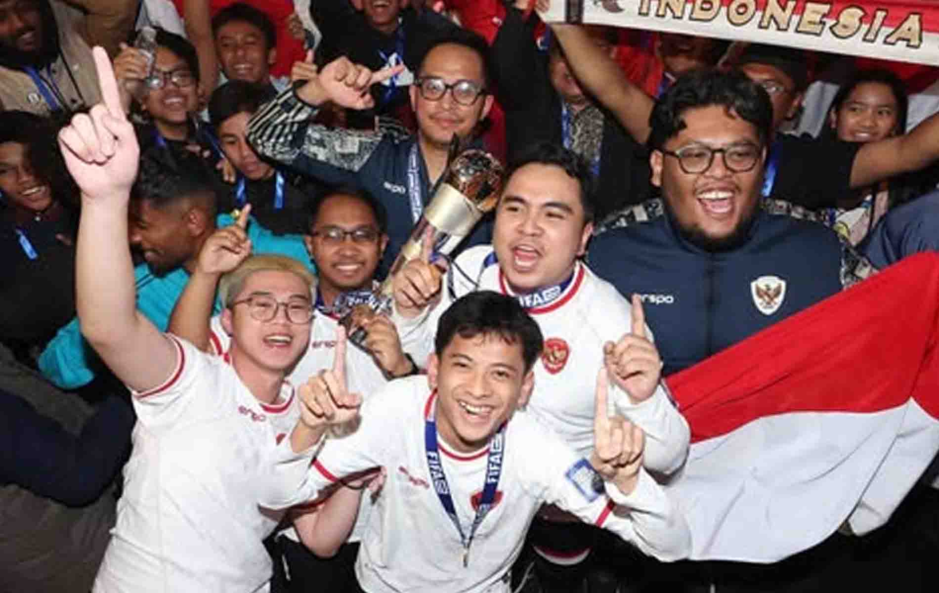 Timnas Efootball Indonesia Juara Dunia FIFAe World Cup 2024