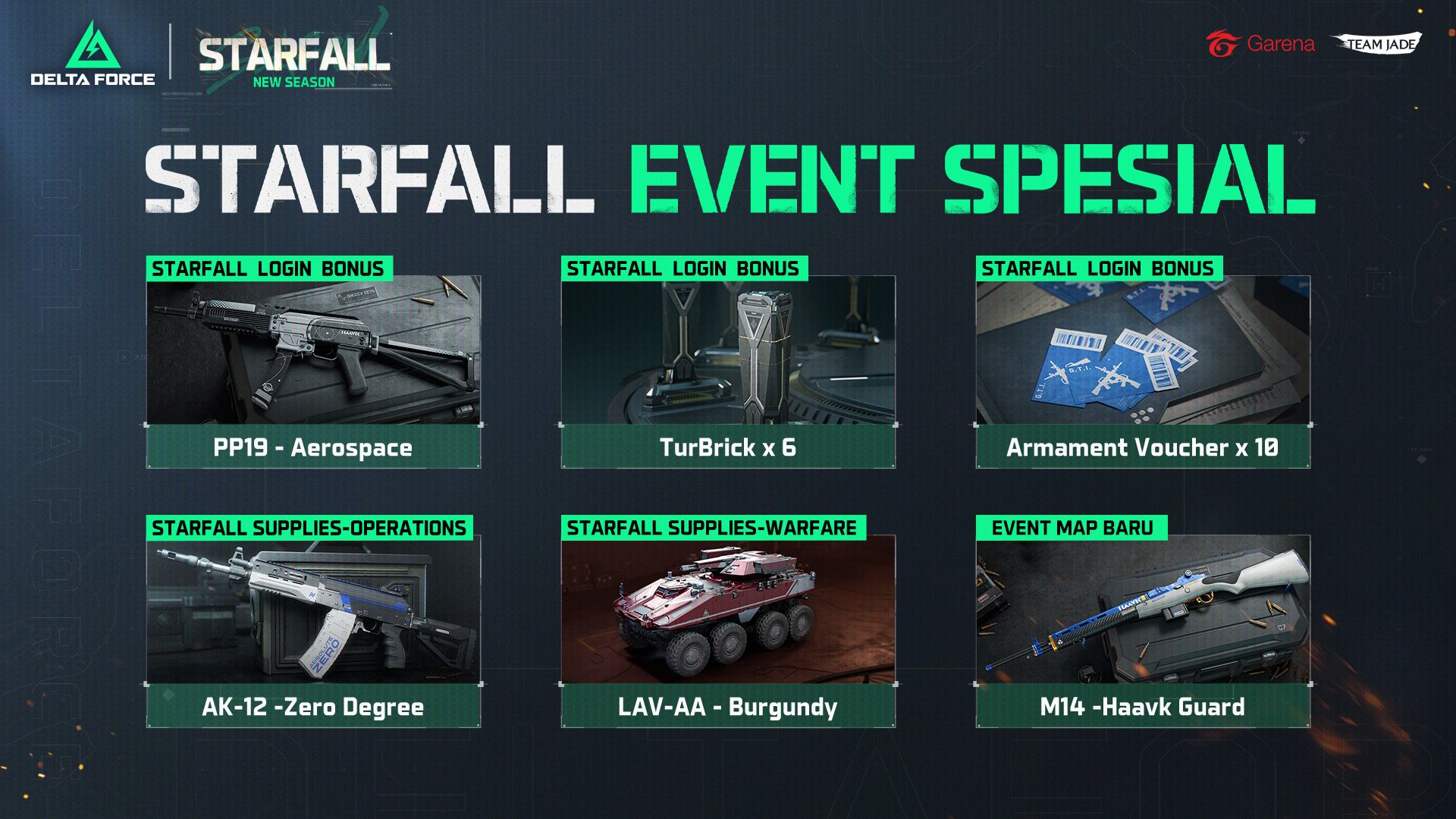 Garena Delta Force Rilis Update dan Season Baru Starfall