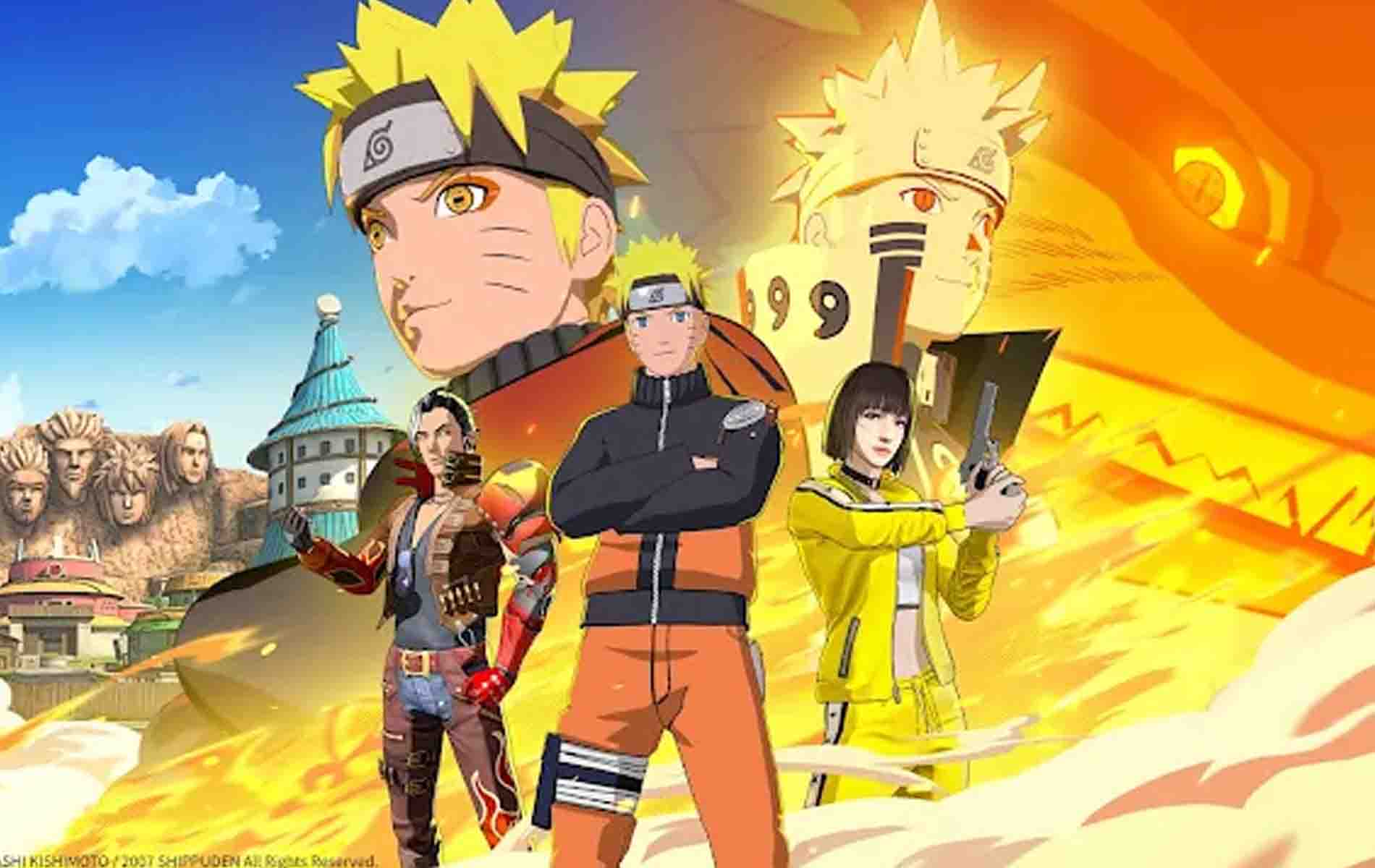 Tanggal Rilis Bundle Naruto, Sasuke, Sakura, Jiraiya, dan Kakashi di Free Fire