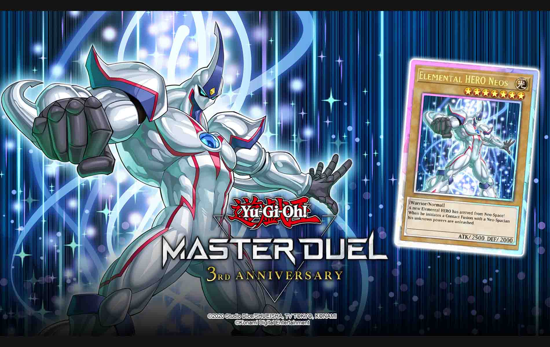 Banyak Hadiah Gratis di In-game, Yu Gi Oh MASTER DUEL Rayakan 3 Tahun Perilisan