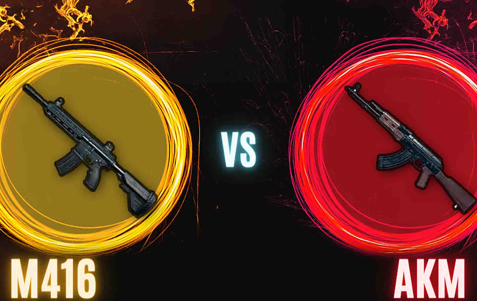 AKM vs M416 di PUBG Mobile, Bagusan Mana?