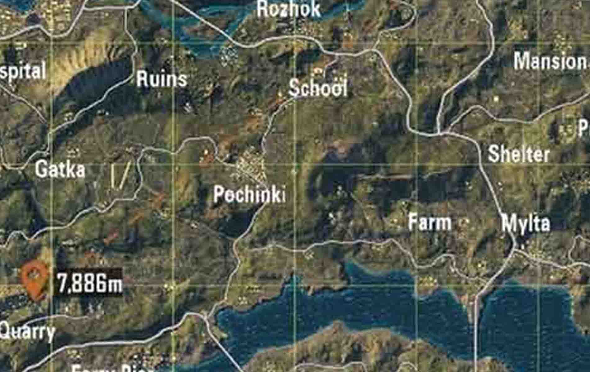 Hati-hati Inilah Lokasi Paling Ramai di Map Erangel PUBG Mobile