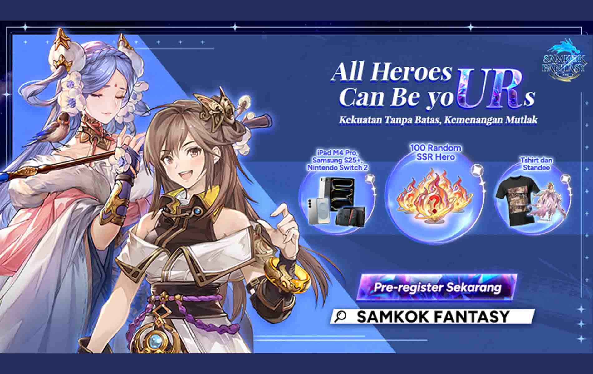 Samkok Fantasy Umumkan Pre-Registrasi di Wilayah Indonesia dan Bagikan ...