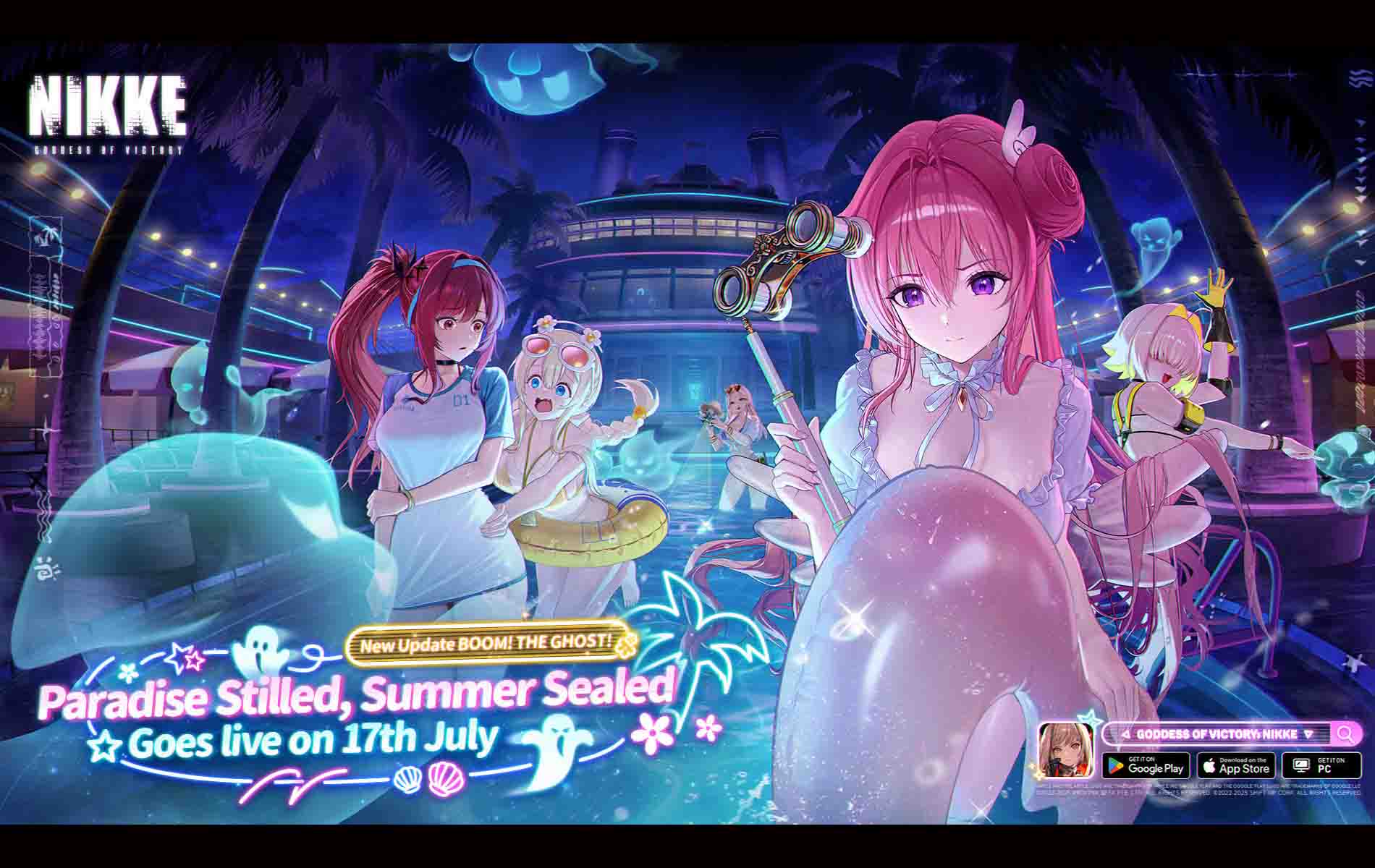 GODDESS OF VICTORY: NIKKE Umumkan Update Musim Panas dan Berbagai Event Spesial di Dunia Nyata