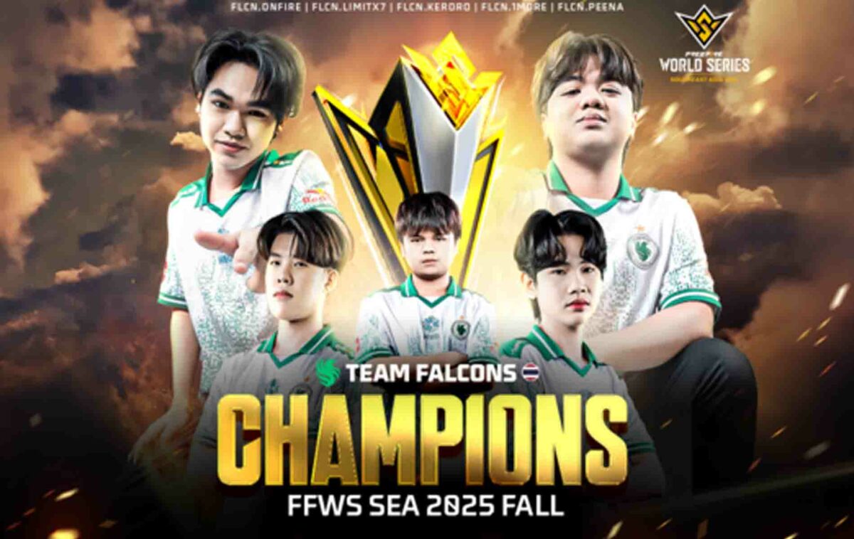 Team Falcons Sabet Dua Gelar Juara di Grand Finals FFWS SEA 2025 Fall