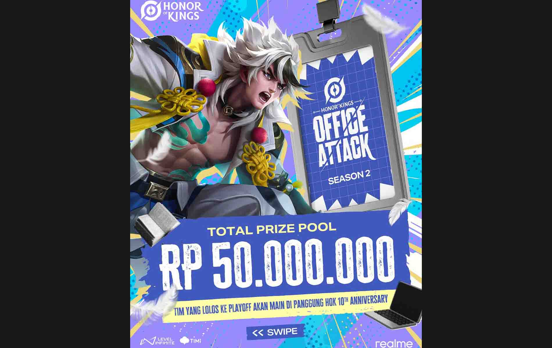 Honor of Kings Office Attack Season 2 Resmi Digelar, Sulap Kantormu ...